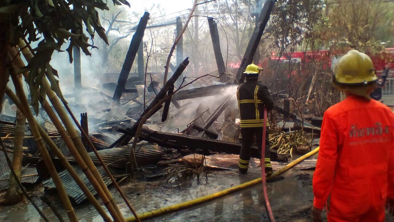 Fire in Chang Phueak - Chiang Mai Citylife CityNews