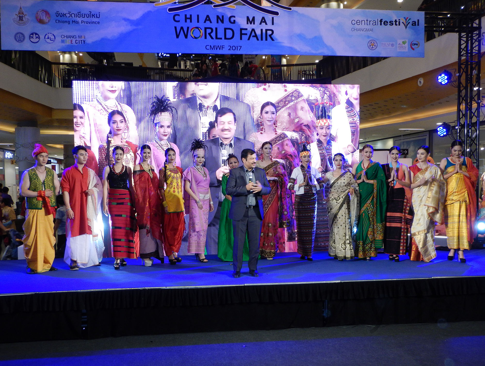 Indian Dance and Fashion Show at Central festival - Chiang Mai Citylife ...