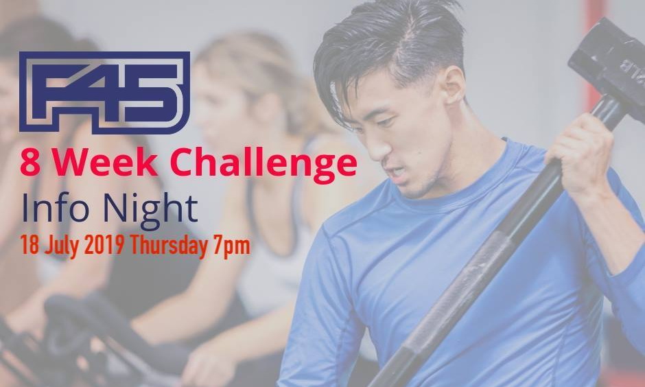 F45 training 8 Week Challenge Info Night