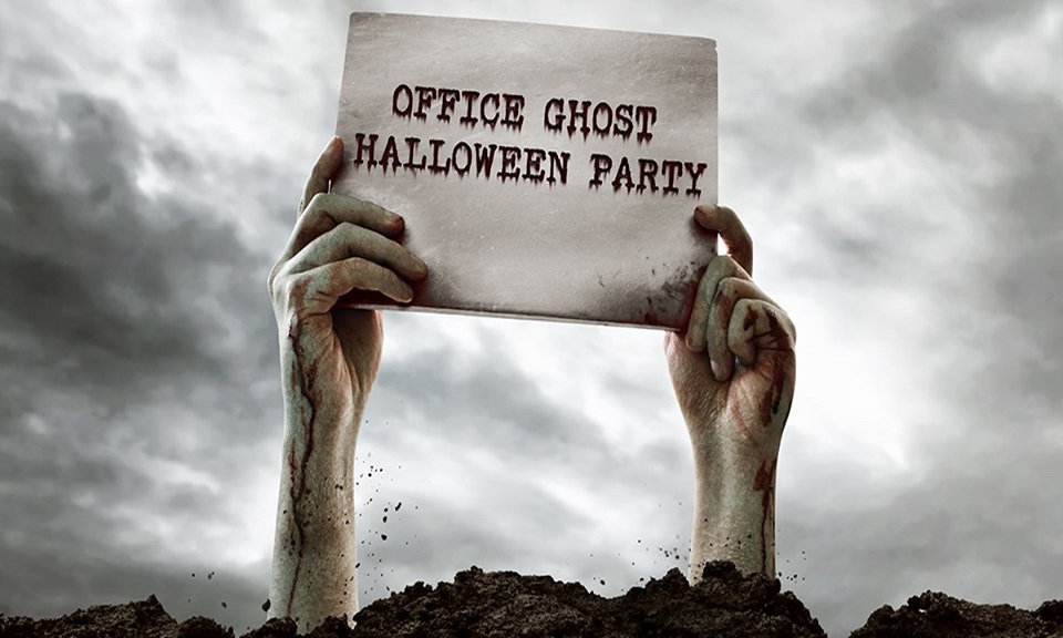 Office Ghost Halloween Party!