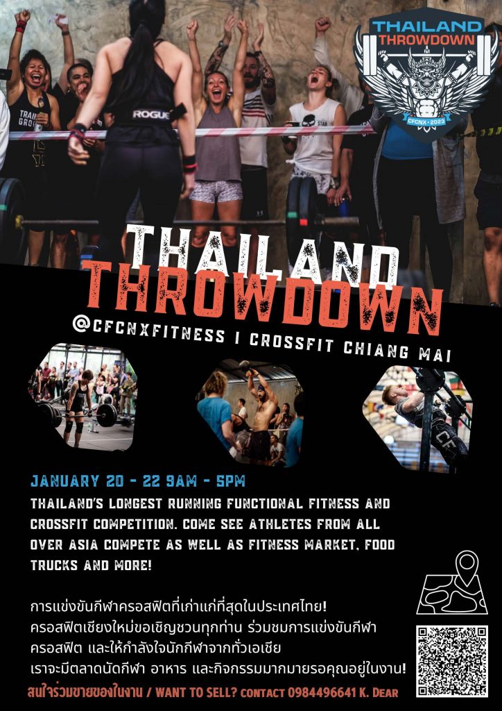 Thailand Throwdown 2023 competition
