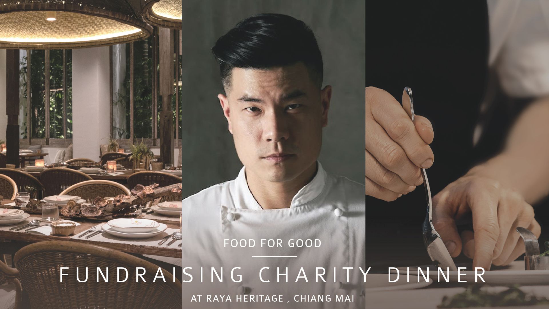 FOOD FOR GOOD FUNDRAISING CHARITY DINNER AT KHU KHAO RESTAURANT, RAYA ...