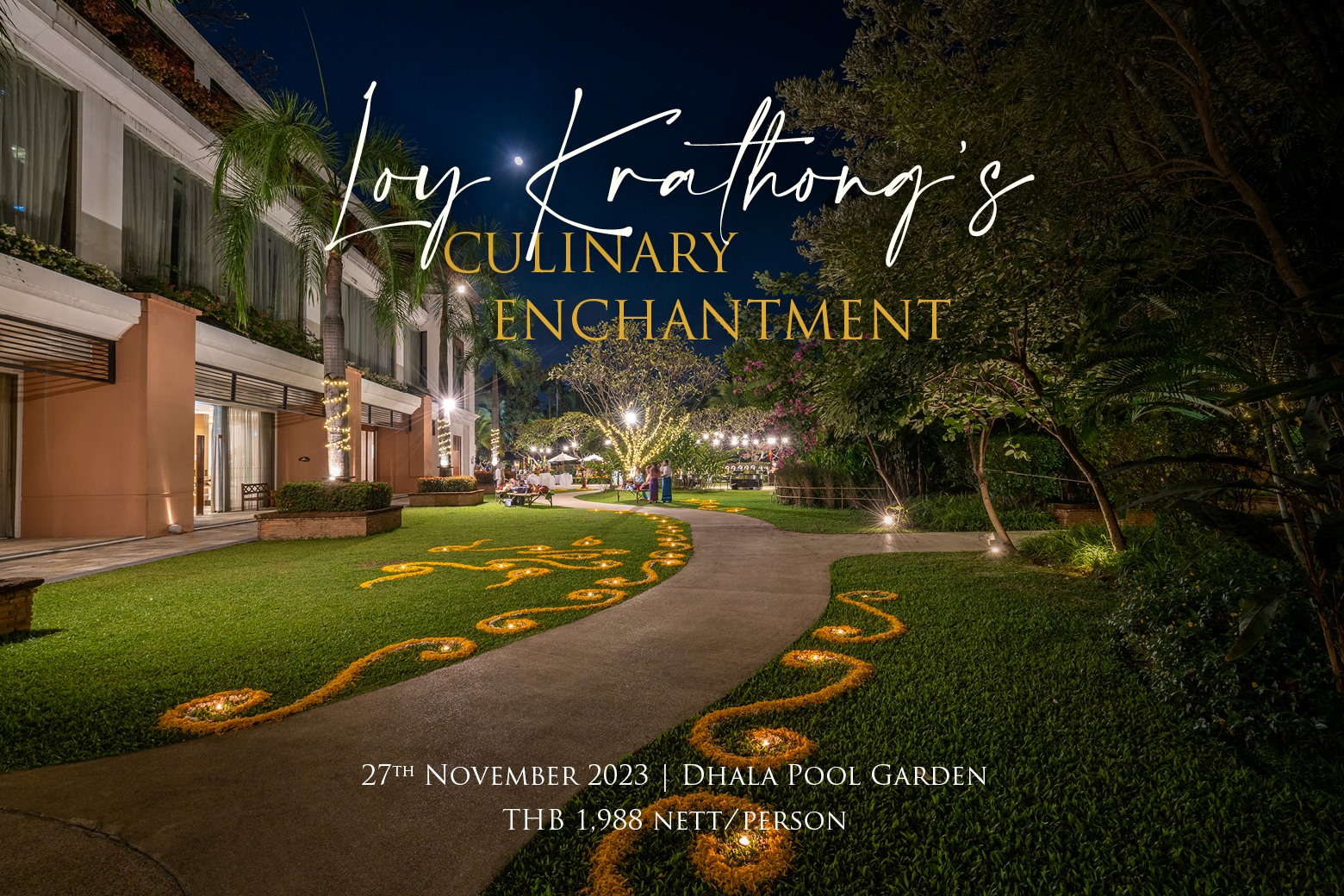 Loy Krathong's Culinary Enchantment at Shangri-La Chiang Mai