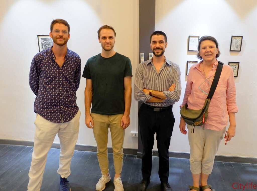 Opening of Exhibition by Leopold Prudon at Alliance Francaise - Chiang ...