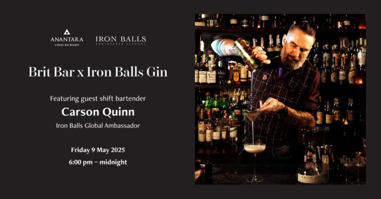 Brit Bar x Iron Balls Gin